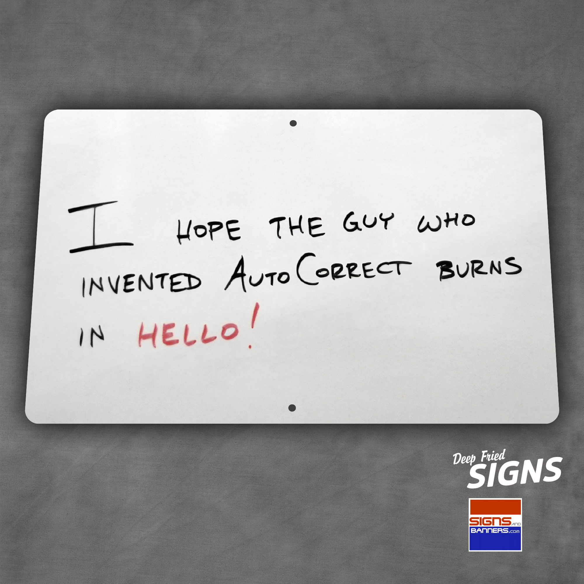 Just for Fun - Plastic Signs