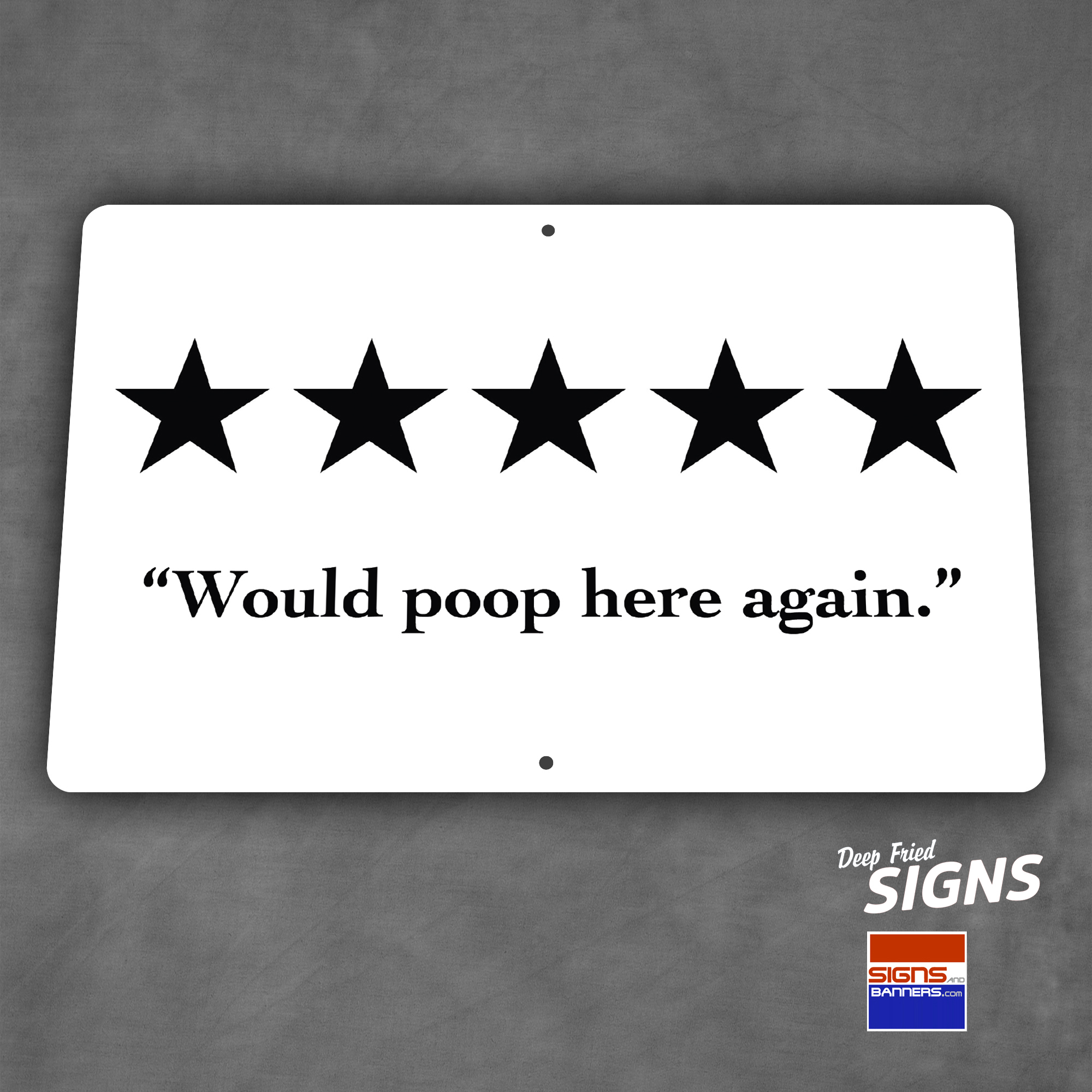 Just for Fun - Plastic Signs
